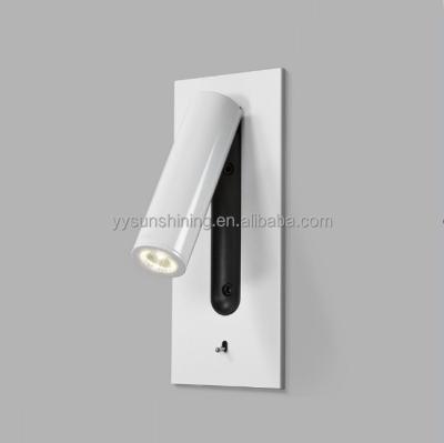 China 5V 2A USB Charging Port LED Wall Sconce Light for Nordic Aisle and Corridor Design for sale