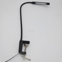China LED Light Source SMD2835 Round Shade Shape Eye Protect Desk Reading Lamp with Clamp for sale