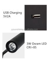 China 5V 2A USB Charging Port LED Wall Sconce Light for Nordic Aisle and Corridor Design for sale