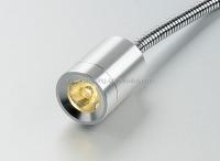China Flexible Gooseneck LED Reading Lamp Hotel Bedside Reading Light with 81 Luminous Flux for sale