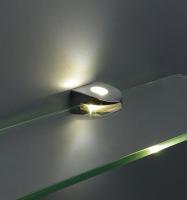 China 12V LED Cabinet Light with Glass Recessed Shelf Eye Light and Long-lasting Performance for sale