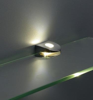 China 12V LED Cabinet Light with Glass Recessed Shelf Eye Light and Long-lasting Performance for sale