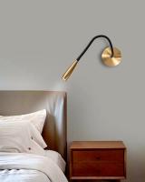 China Surface Mounted Wall Lamp Decorative LED Reading Light for Hotel Bedside Headboard for sale