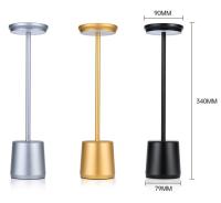 China Wireless USB Rechargeable LED European Table Lamps with Touch 3 Step CCT Dimmable Switch Design for sale