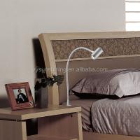 China 20 PCs/Ctn Silver Flexible Gooseneck LED Bed-Head Headboard Reading Lamp for sale