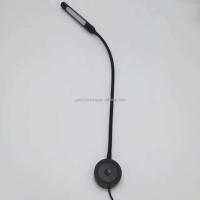 China LED Bed Lamp Bed Side Light 12V 24V USB Gooseneck Bed Reading Light Book Car Lamp 2USB Charging for sale
