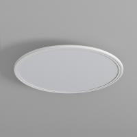 China Plastic Cover Ultra Thin Ceiling Lamp for Surface Mounted Install Style application for sale