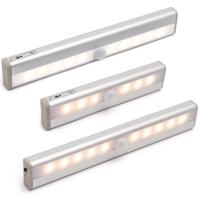 China LED Night Light with PIR Motion Sensor and Lithium Battery Input Voltage Rechargeable for sale