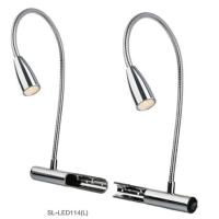 China 80 Ra Color Rendering Flexible Gooseneck LED Bedside Reading Light with On-off Switch for sale