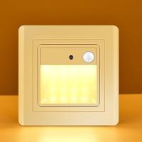 China 0.5W/2W PIR Sensor Step Night Light Stairs Wall Foot Light without DIY No for sale