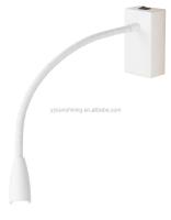 China Modern Style LED Bedside Reading Light with Flexible Gooseneck and ON/Off Switch for sale