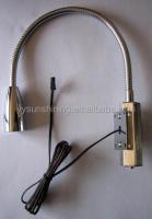 China 30000 Hours Lifespan IP23 Rated Flexible LED Bedside Reading Light for Hotel and Home for sale
