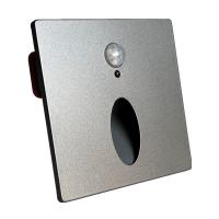 China CE Certified SS Panel Magnetic Mounted PIR Motion Sensor for Customized OEM Stair Lights for sale