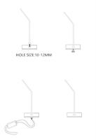 China 300lm Modern Jewelry Cabinet Display Lamp 3w Black LED Mini Spot Lamp with Knob Switch for sale