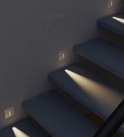 China SS Panel Magnetic Surface Mounted Light Automatic Motion Sensor for Indoor Stairs for sale