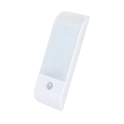 China Cabinet Closet LED Night Light with PIR USB Charging Port and Mini Ultra-thin Design for sale