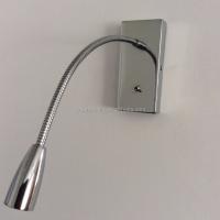 China Indoor Wall Mount Reading Lamp with High Power LED and Chrome Plating for sale