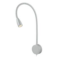 China Wall Mount LED Gooseneck Reading Lamp for Bed 1W Built-in Driver Custom Logo Sample for sale