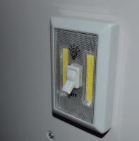 China LED Cob Switch Light for Closet 4000K Color Temp Self-Stick Wire Battery Operated for sale