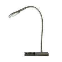 China DC 12V Snake Gooseneck Adjustable LED Bedside Reading Light with Touch Sensor Switch CE ROHS LVD EMC Certified for sale