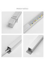 China 400lm DC12V Recessed LED Aluminum Profile Strip Light for Closet Furniture in Kitchen for sale