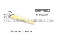 China IP44 Rated Brushed Stainless Bathroom Cabinet LED Mirror Light AC100-240v Input Voltage for sale