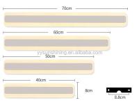 China Long Shade LED Makeup Mirror Front Light Bathroom Vanity Lighting Fixtures AC100-240V for sale