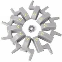 China Light Gray LED Cabinet Hinge Light 3500K Color Temperature for Furniture Closet Needs for sale