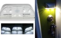 China Mini ABS PIR Door Keyhole Motion Sensor Detector LED Night Light at Door Lock Lamp Sizes for sale