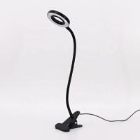 China 0.4kg Flexible Arm Clamp Desk Bedside Lamp Clip On LED Dimmable Reading Vanity Lamp for sale