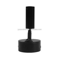 China Surface Mounted Spotlight LED Light 12V DC Without-Holes Cool White Power Black-Color for sale