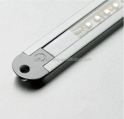 China 20000 Hours Working Time Light Gray Aluminum Profile Color Changing LED Cabinet Lights for sale