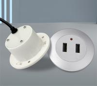 China 1A Rated Current Embedded USB Type A and Type C Socket for Household Appliance Charging for sale