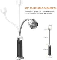 China Aluminum Alloy Outdoor Camping Light with Magnetic Base 360 Adjustable LED and 1- for sale