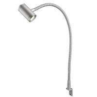 China Bedroom 3W Gooseneck LED Bed Headboard Wall Mount Reading Lamp with DC Power Supply for sale