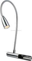 China Flexible Gooseneck Reading Lamp for Simple Design Bed Side Table 520*150*20mm NO Dimmer for sale