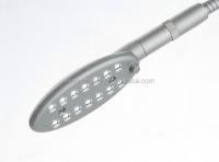 China Silver Wall Mount Touch Switch Flexible Gooseneck Snake LED Reading Light for sale