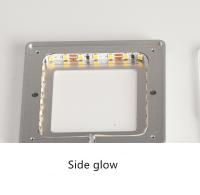 China 80 Ra Color Rendering Index Super Slim Square Metal Closet Light for Surface Mounting for sale