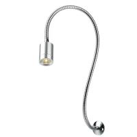China Hotel Bed Headboard LED Wall Reading Light Flexible Gooseneck 1w/3w DC Power Supply for sale