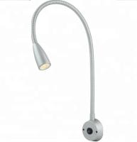 China Lifespan hours 30000 Flexible Gooseneck LED Bedside Reading Lamp for Hotel and Hospital for sale