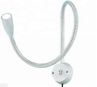 China Lifespan hours 30000 Flexible Gooseneck LED Bedside Reading Lamp for Hotel and Hospital for sale