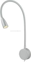 China 1W Flexible Wall Mounted Headboard LED Bed Light for House Wall Switched Reading Lights for sale