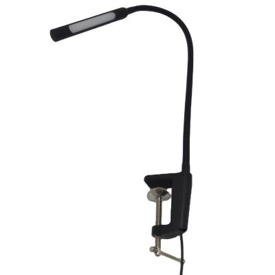 China Dimmable LED Clamp Table Lamp for Reading Books 80 Ra Color Rendering Index and Gooseneck Design for sale