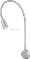 China Modern Hotel Headboard Reading Light with On/Off Switch Flexible Angles and High Ra 80 for sale