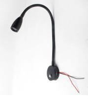 China IN-CAR 1W 3W Touch Dimmable Bedside Light with 1PC USB Charging Port 12V/24V Bed Head Lamps for sale