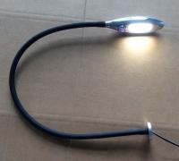 China Silver/Chrome LED Reading Light for Aircraft and Sofa Wall Mount Aluminum IRON Material for sale