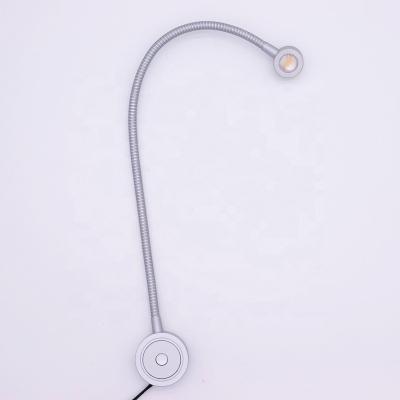 China 3500K Warm White Electric Wall Mounted USB Charging LED Reading Light for Power Source for sale