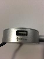 China 3500K Warm White Electric Wall Mounted USB Charging LED Reading Light for Power Source for sale