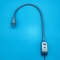 China Switch Control LED Reading Light with Type-C and USB Port Modern Flexible Design for sale