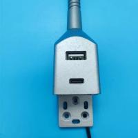 China Switch Control LED Reading Light with Type-C and USB Port Modern Flexible Design for sale